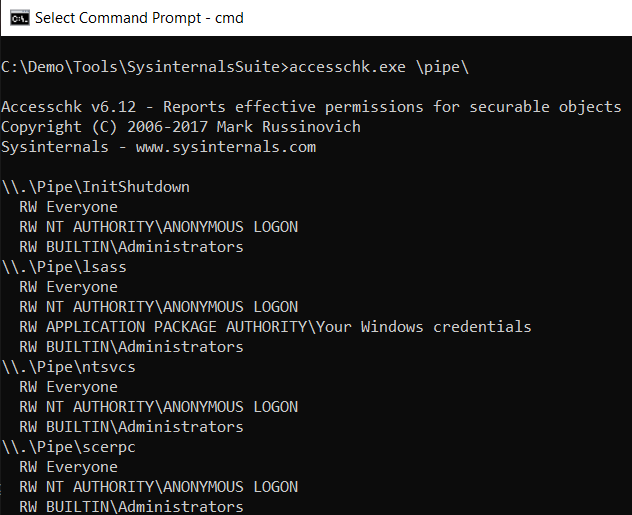 Analysis of a Vulnerable Window Named Pipe Application