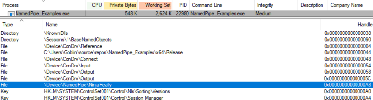 Analysis of a Vulnerable Window Named Pipe Application